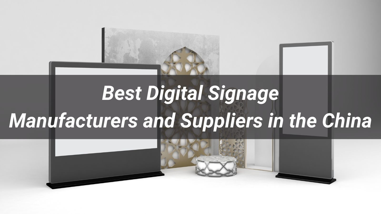 Top 10 Digital Signage Manufacturers & Suppliers in China 2026 - SOSU