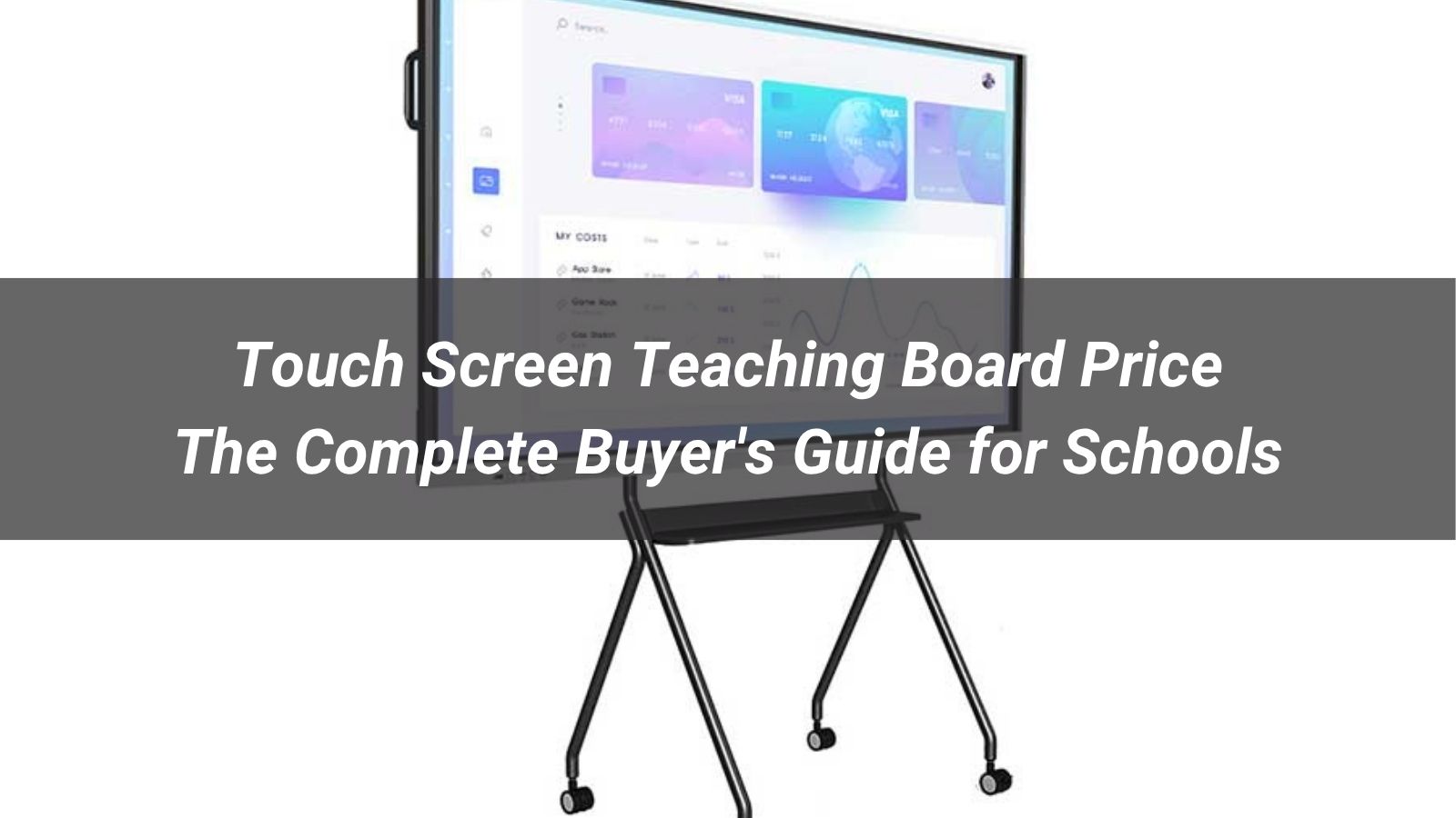 Touch Screen Teaching Board Price in 2026 for Schools - SOSU